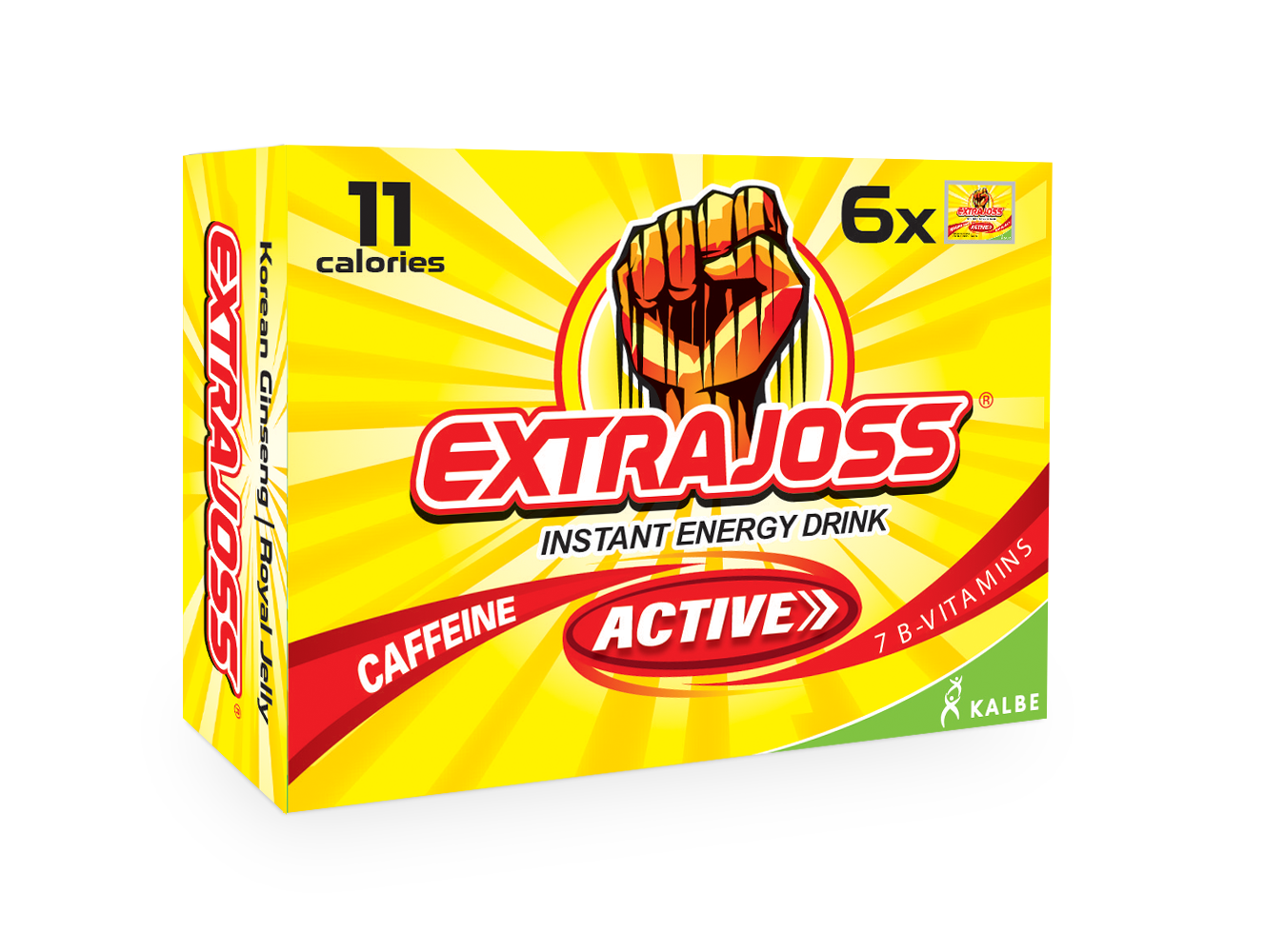 Extra Joss Active – Party in Your Pocket