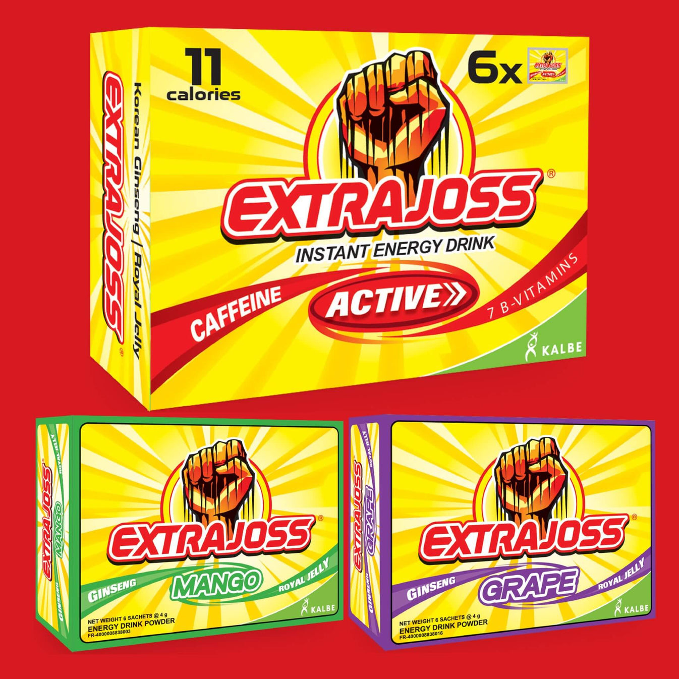 Extra Joss official store - Free Shipping From €50!